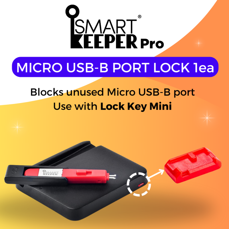 SMARTKEEPER Micro USB Lock: Ultimate B2B Device Security