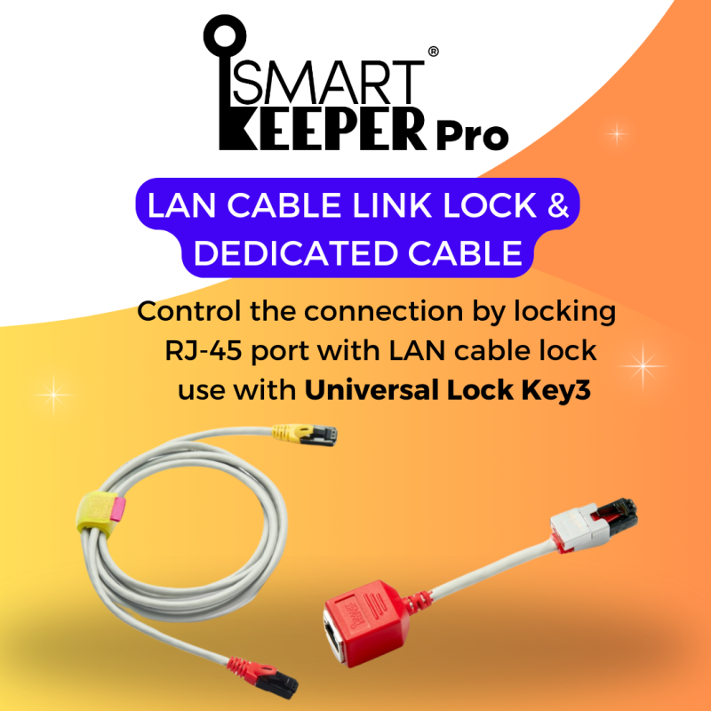 SMARTKEEPER LAN Cable Lock - Secure Network Solution