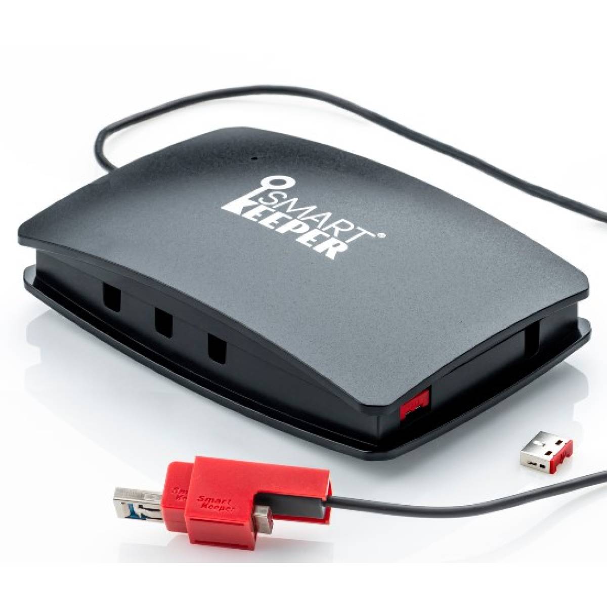 SMARTKEEPER USB Link Lock Hub - Secure Your IT Hardware