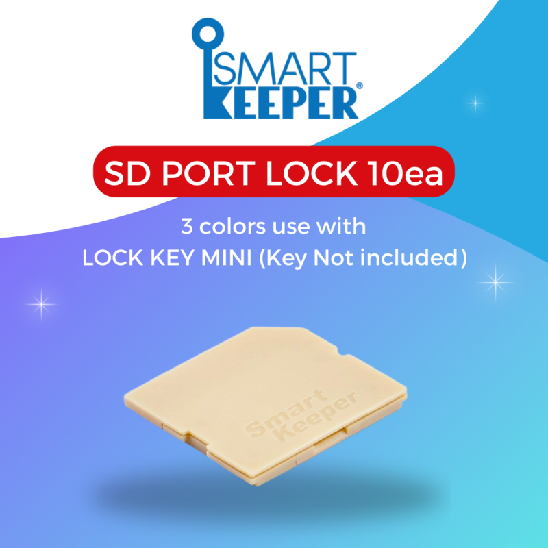 SMARTKEEPER SD Port Lock - Secure Your Data Ports | DBR Systems Singapore